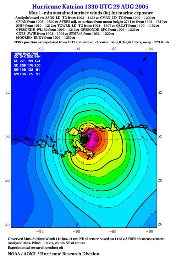 Katrina: Un huracán para la historia