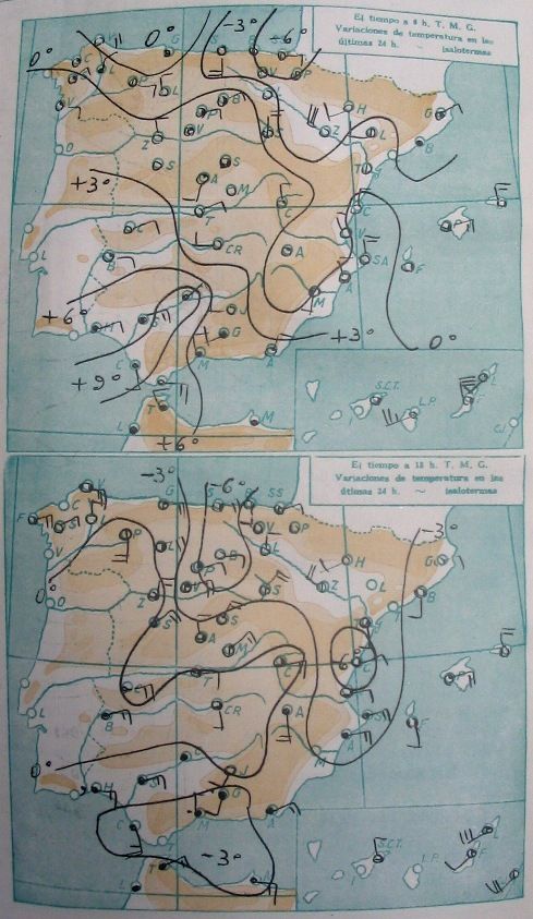 Algunos resúmenes diarios de los boletines del Servicio Meteorológico ...