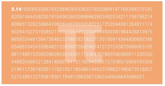 14 de marzo: día del número PI
