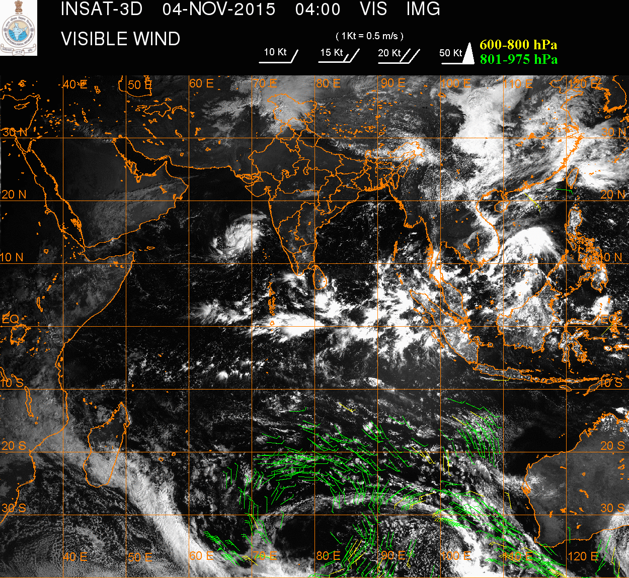 Un nuevo ciclón se está formando en el mar Arábigo, después de Chapala