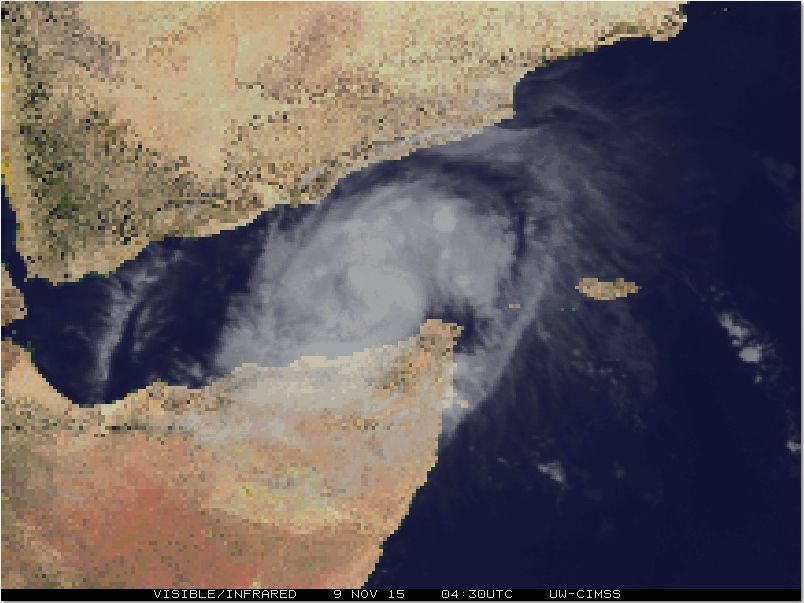 Un record sin precedentes de ciclones tropicales en el mar Arábigo