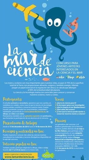 ¿Quieres concursar en ‘La mar de ciencia’?