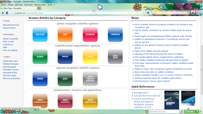 ‘Navipedia’: la página de referencia sobre la navegación por satélite