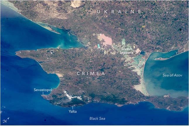 La península de Crimea