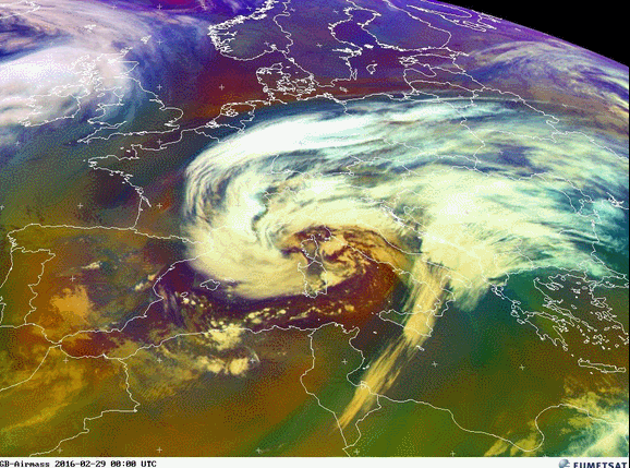 Hermosa borrasca bisiesta