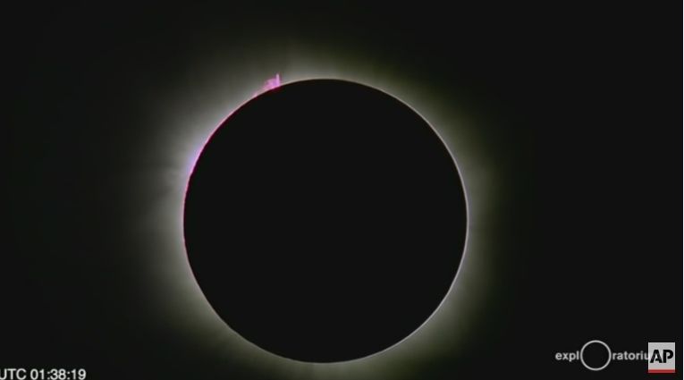 Animando al eclipse solar total