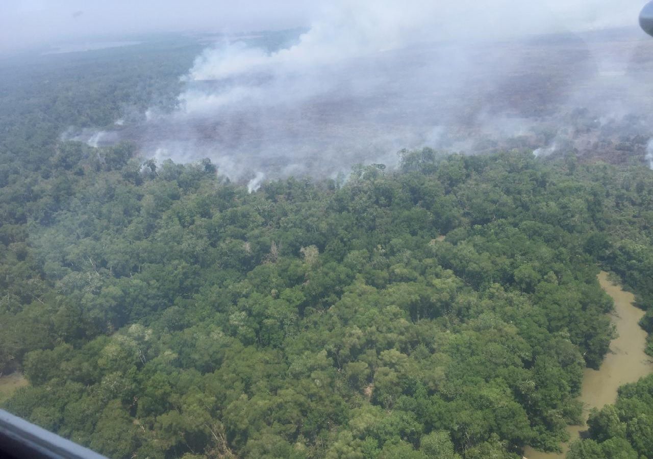 35 mil hectáreas afectadas por 96 incendios activos en el país