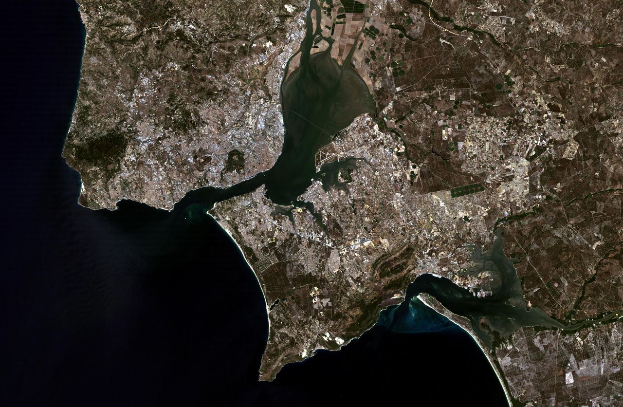 Lisboa desde el espacio