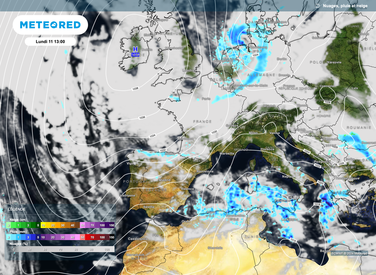 À quelle météo s'attendre à partir ce de lundi en France ? Le ...