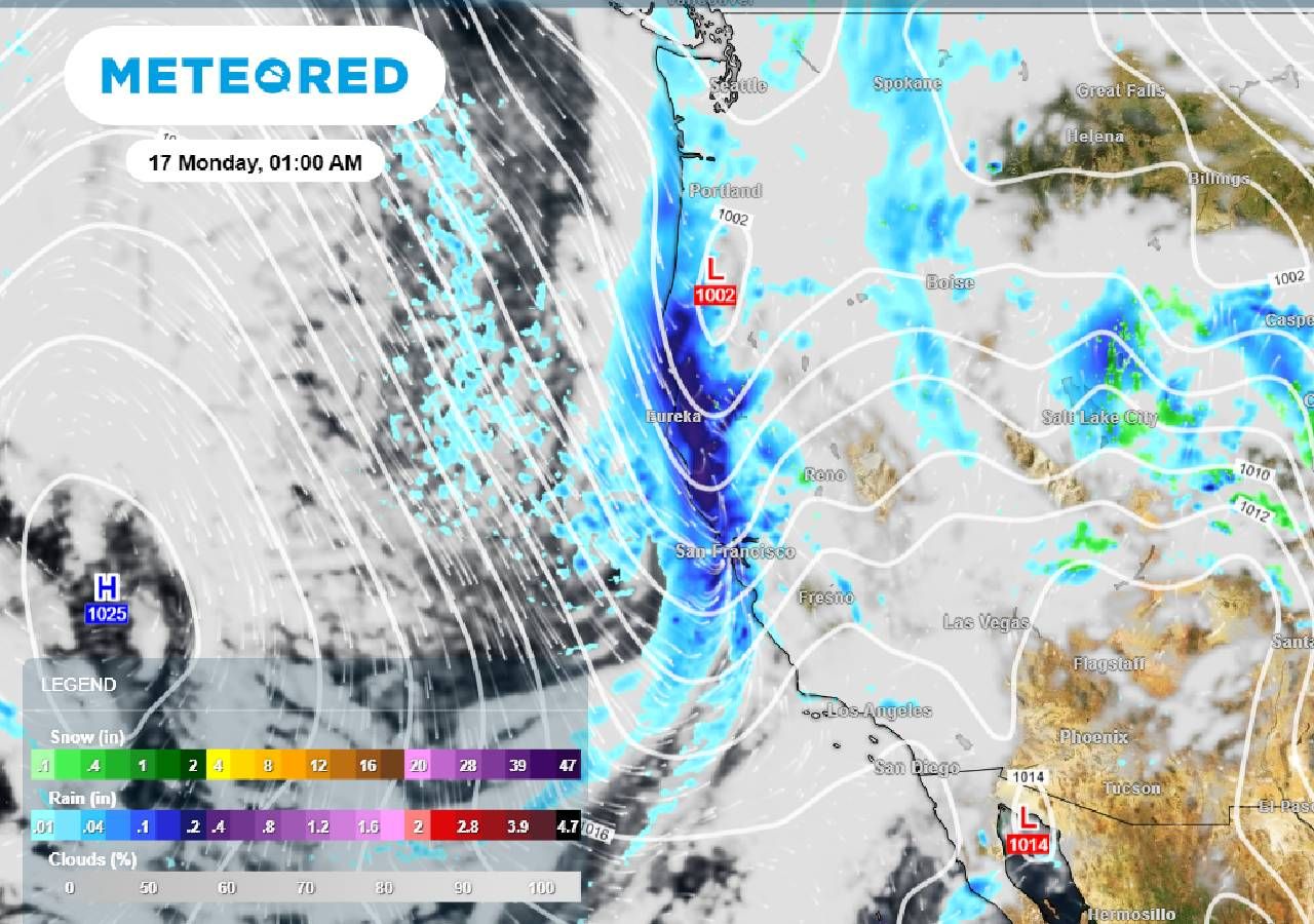 A Tale of Two Extremes: Torrential Rain in California, Searing Heat in ...