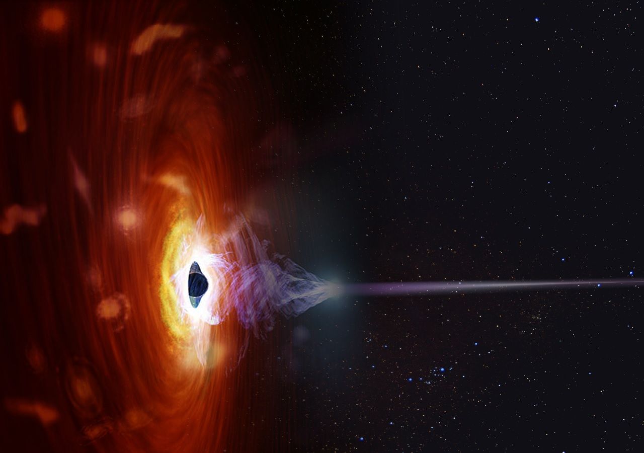 Agujero negro tarda en 'eructar' más de lo normal tras 'comer' una estrella