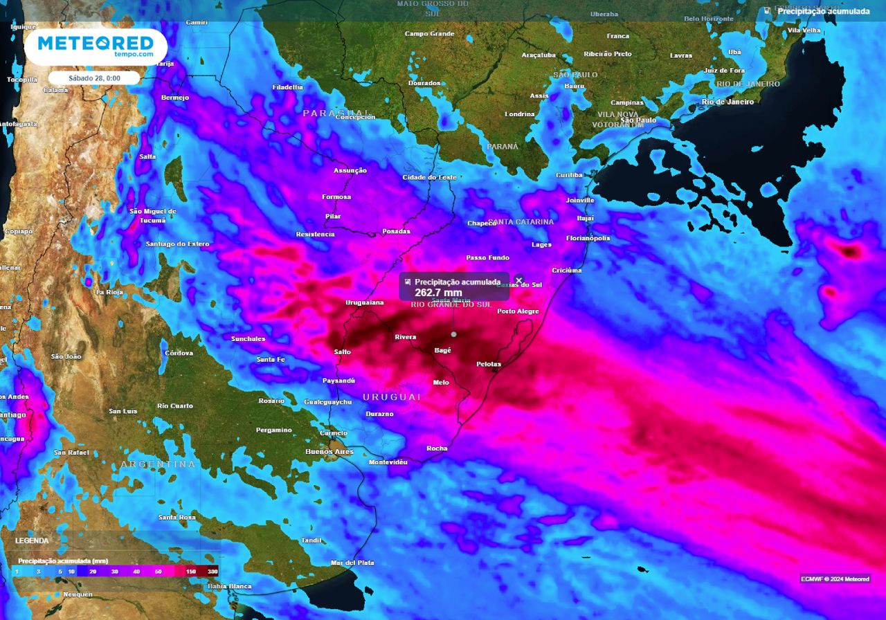 Alerta de nova onda de tempestades na Região Sul: risco de inundações ...