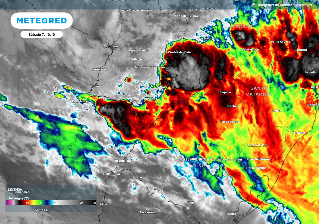 Alerta naranja: el SMN mantiene la advertencia por tormentas para estas ...