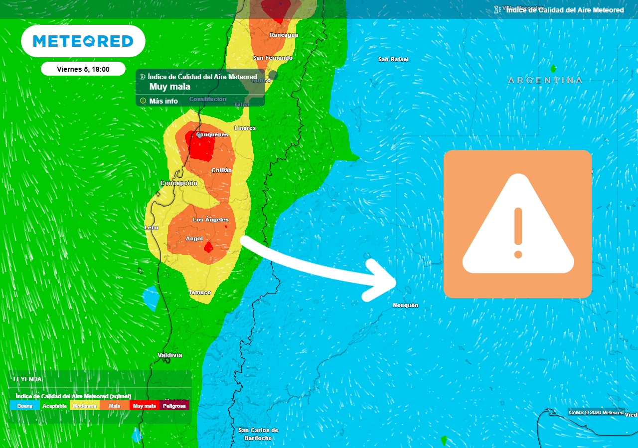 Alerta por calidad del aire en Chile centro-sur: pronostican ...