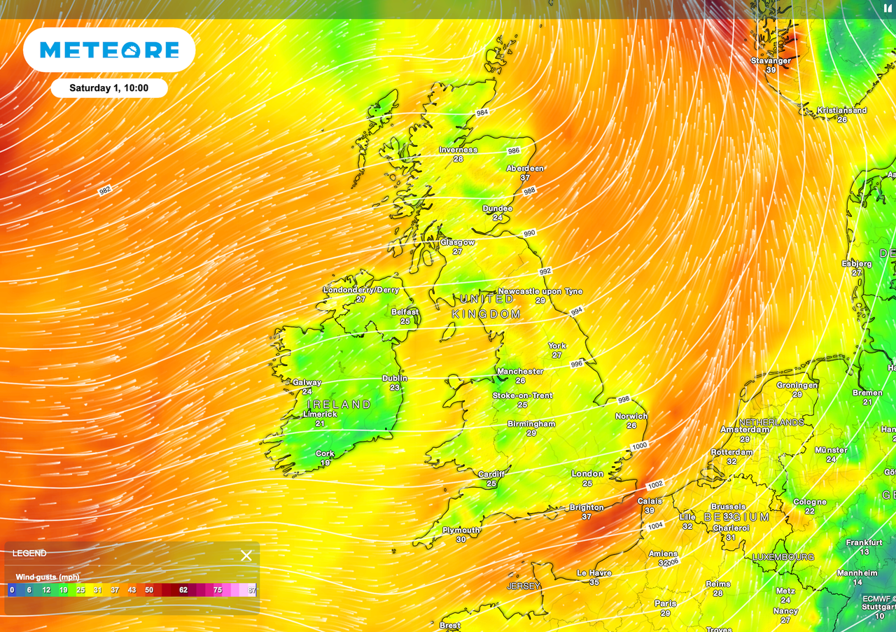 The UK weather outlook for Halloween and the first November weekend ...