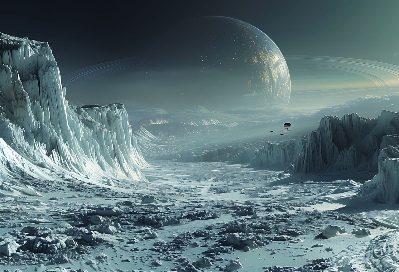 On one of Uranus' satellites there may be a vast underground ocean of ...