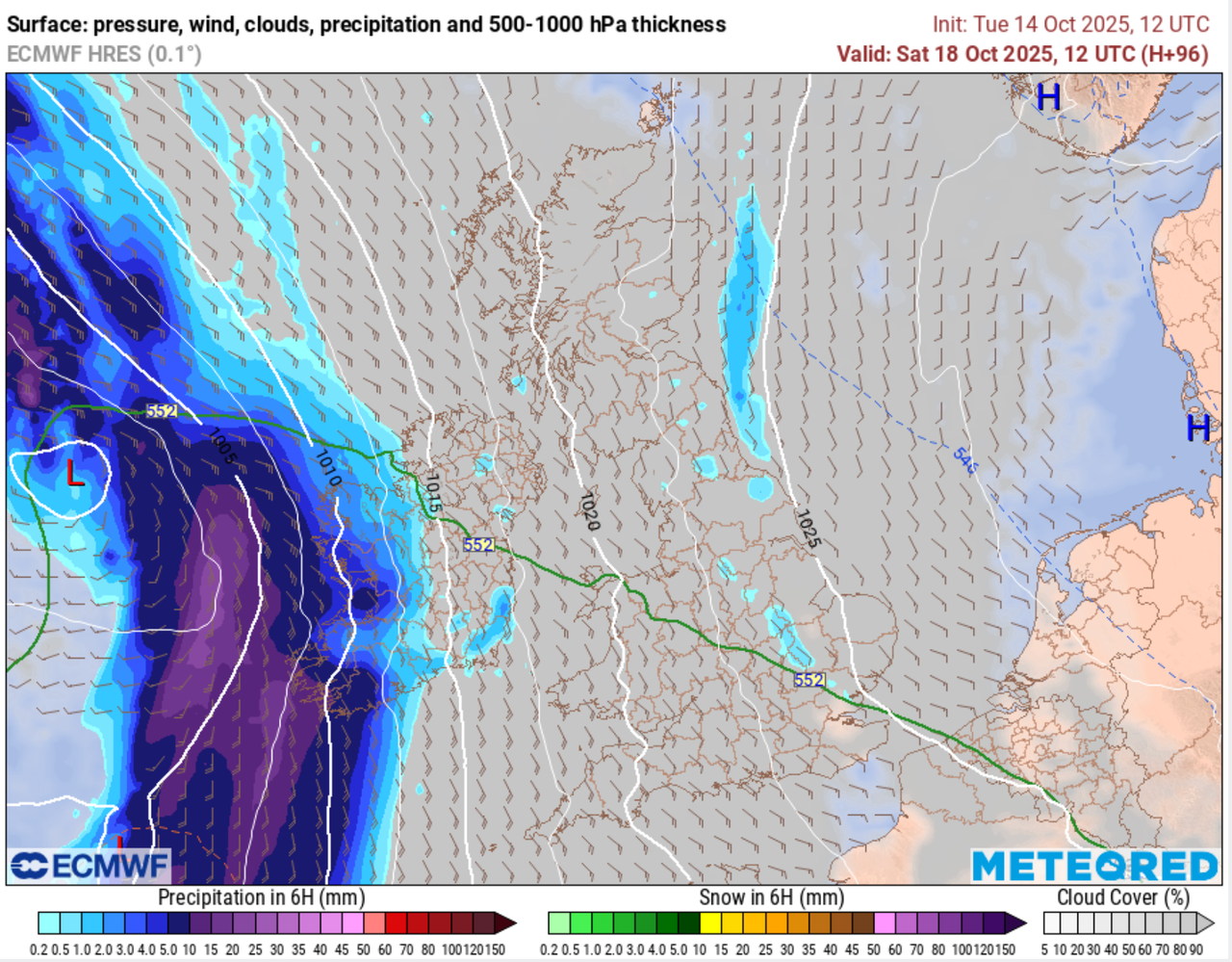 UK weather outlook: Anticyclonic gloom persists, when will the sunshine ...