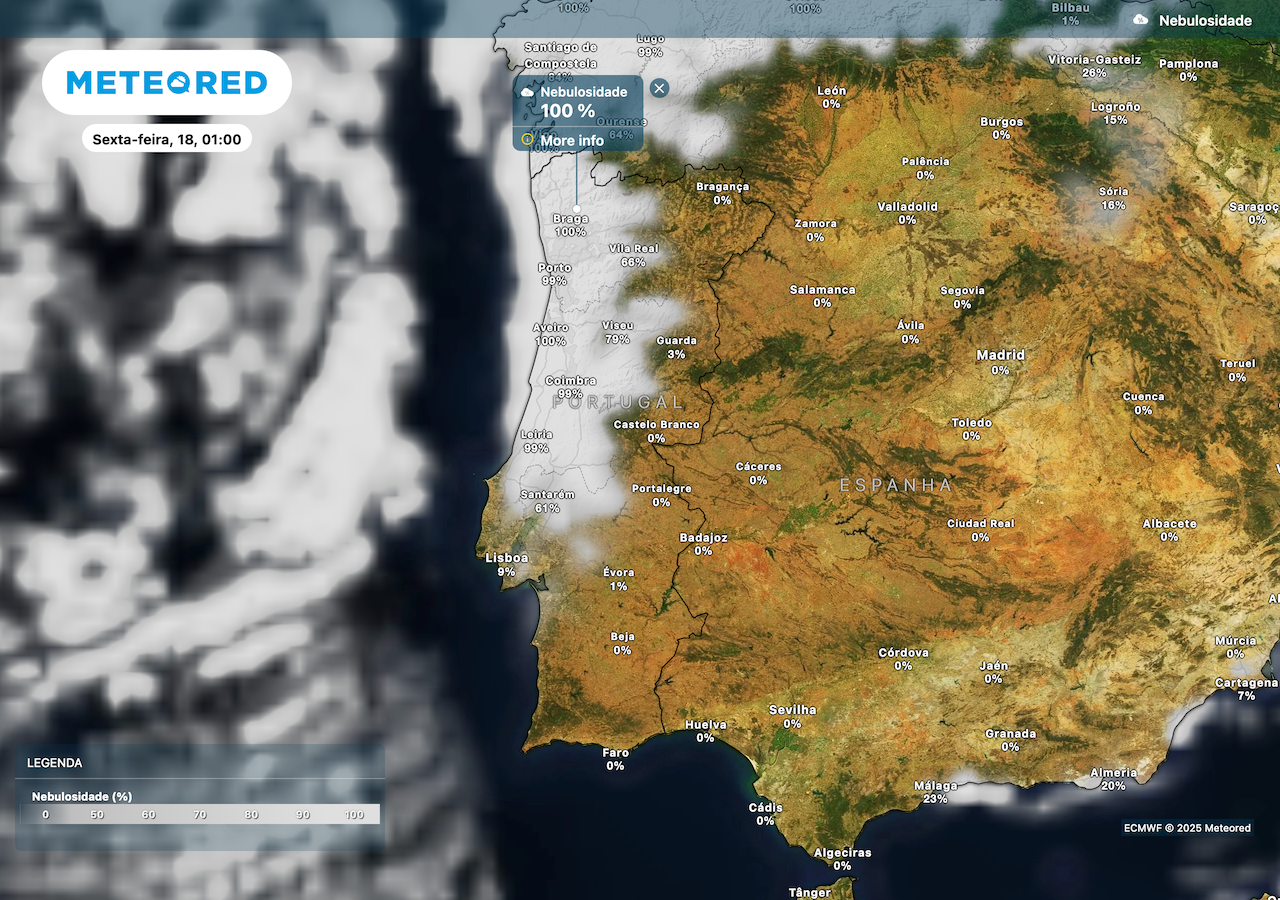 Tempo em Portugal na próxima semana: após fim de semana cinzento e ...