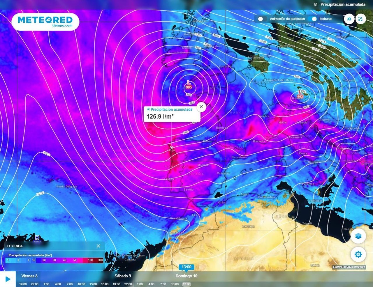 Así va a llover y nevar en España estos próximos días: el último ...