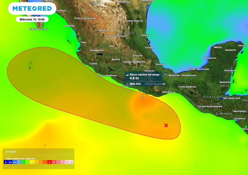 ¡Atención! Invest 95E con 90 % de probabilidad, esta muy cerca de convertirse en ciclón tropical ...