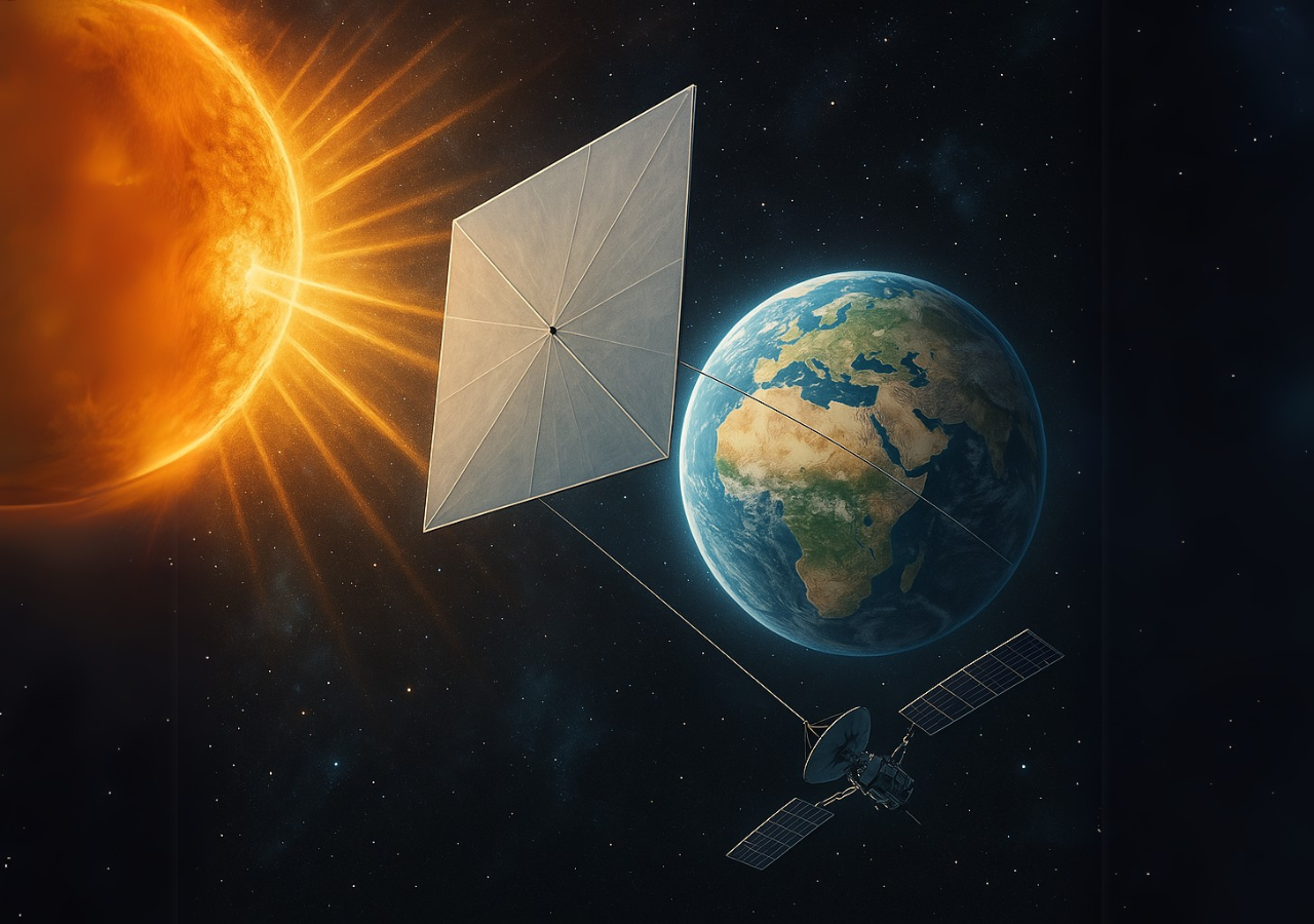 Could a Planetary Sunshade Help Cool the Planet? This Mission Could ...