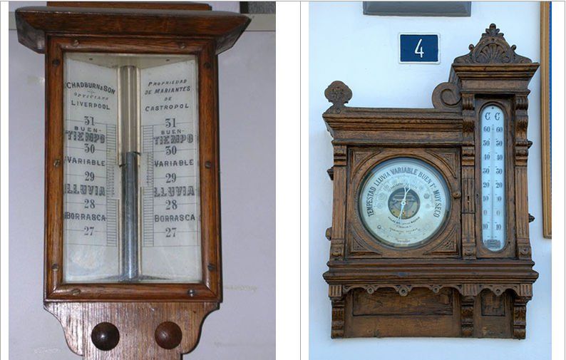 Barómetros con historia