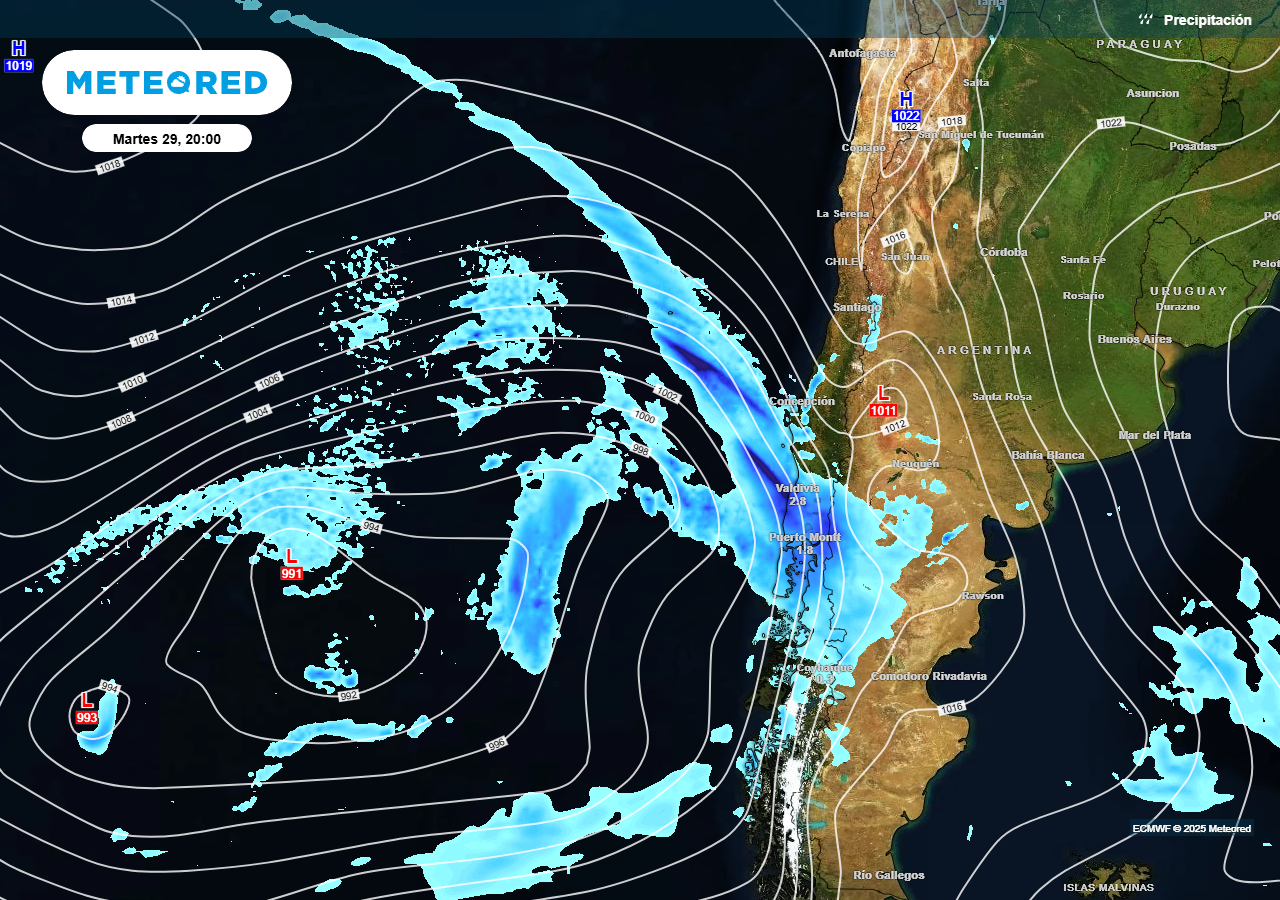 Biobío será golpeada por el ciclón extratropical: hasta 100 mm de ...
