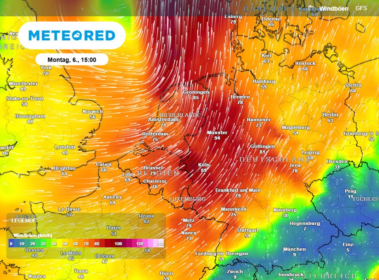 Bis 100 km/h: Schwerer Dreikönigsststurm droht - Meteorologe spricht von "akuter Unwetterlage ...