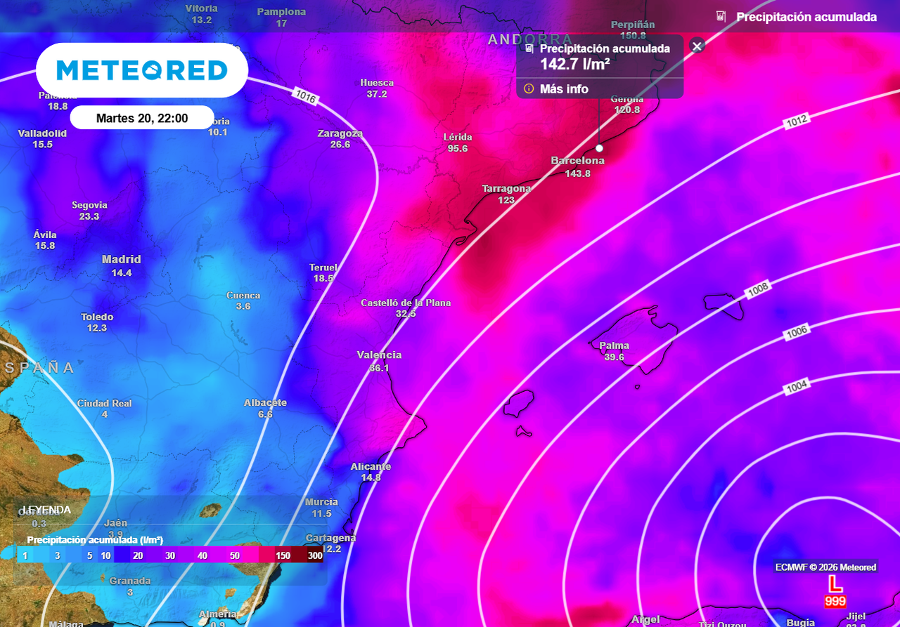 Borrasca Harry: la AEMET multiplica los avisos por lluvia, nieve ...