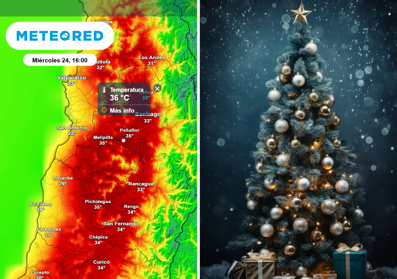 Calor extremo en Navidad: altas temperaturas y vientos de hasta 50 km/h ...