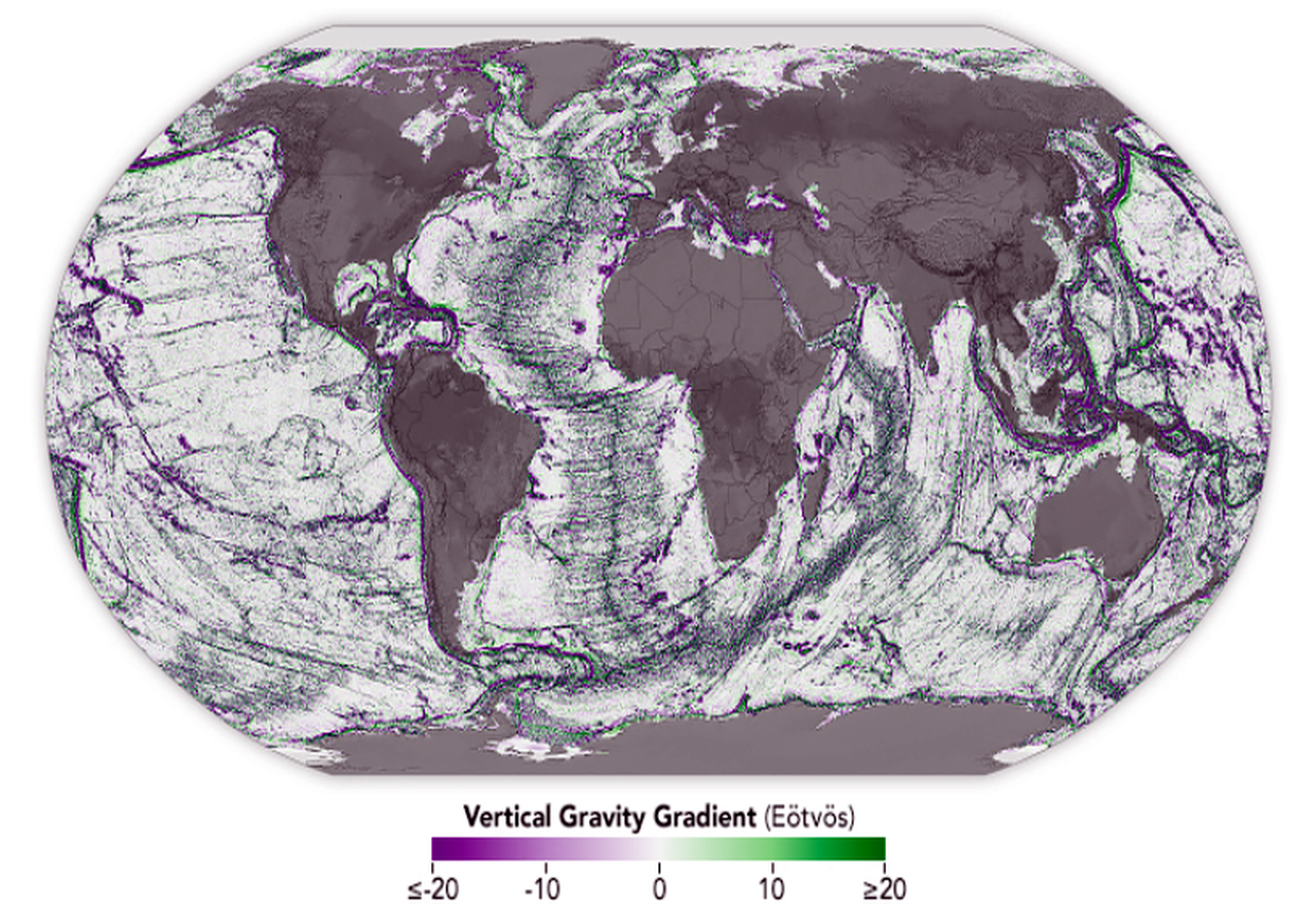 Scientists map the Earth's seafloor in detail and discover nearly ...