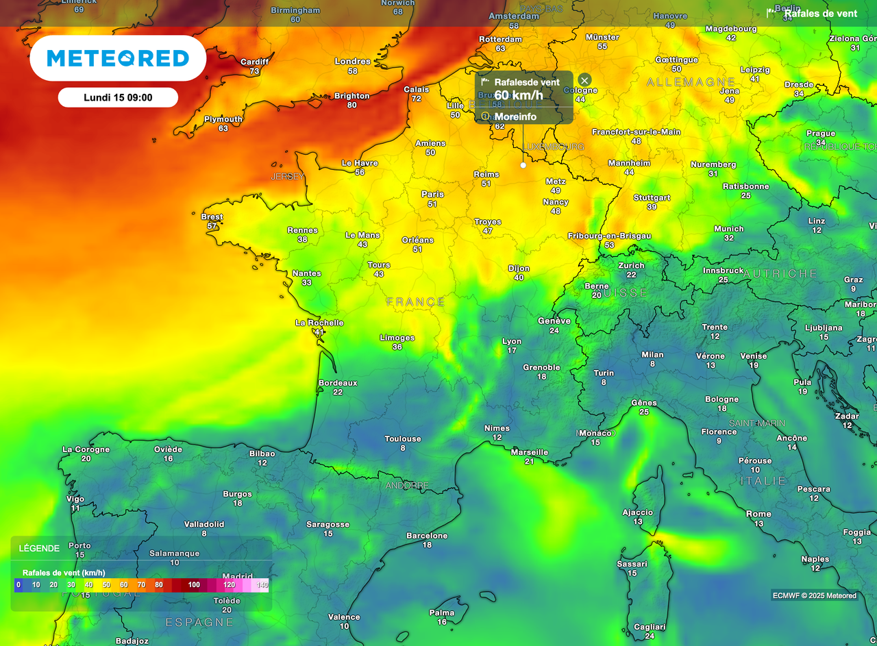 Ce lundi en France : pluie, vent avant l'été ? Découvrez les prévisions ...