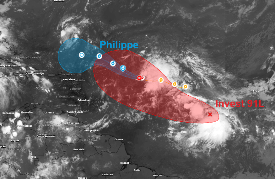 El Centro Nacional de Huracanes avisa sobre la tormenta tropical ...