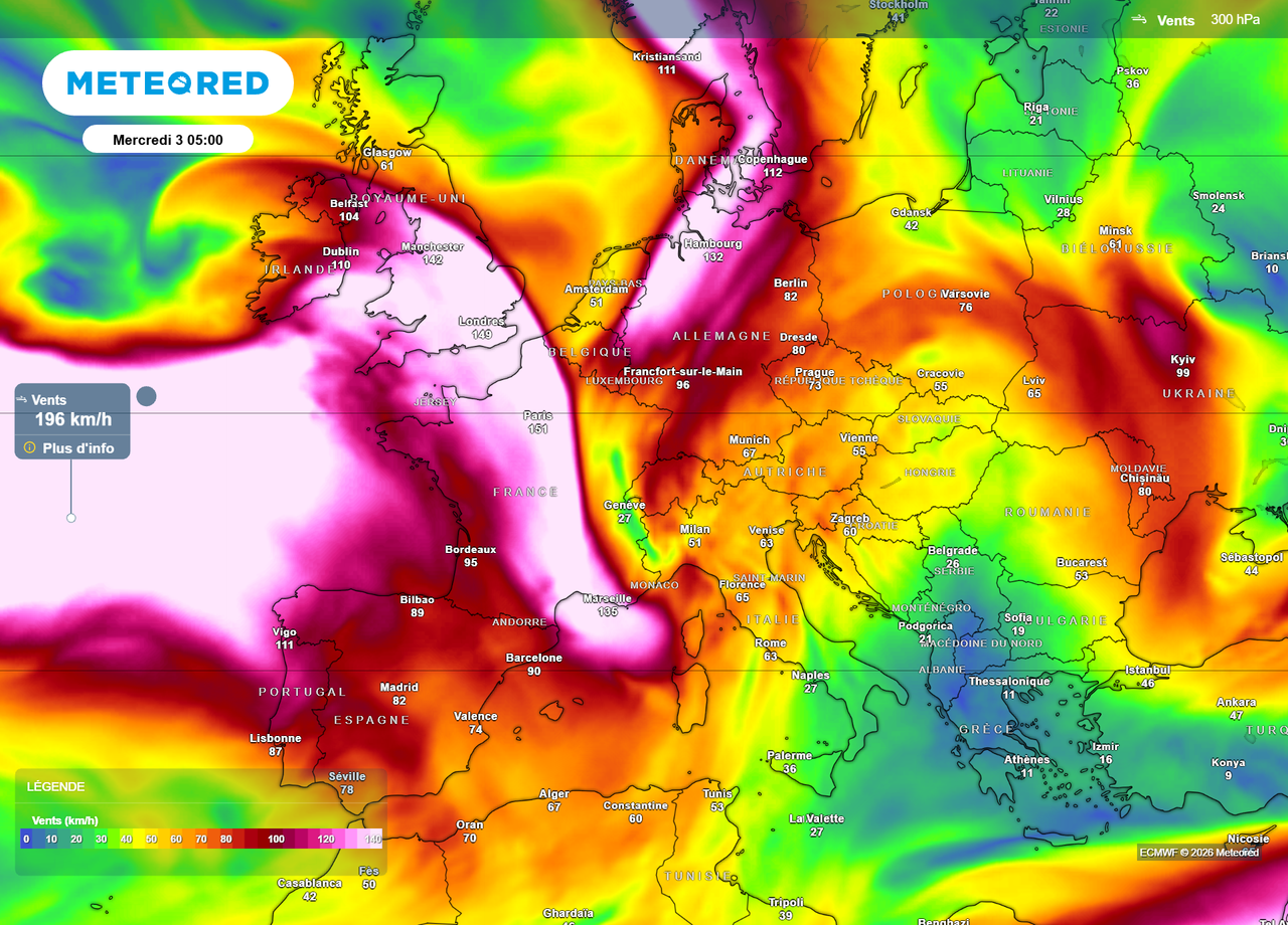 Changement radical la semaine prochaine en France : le jet-stream ...