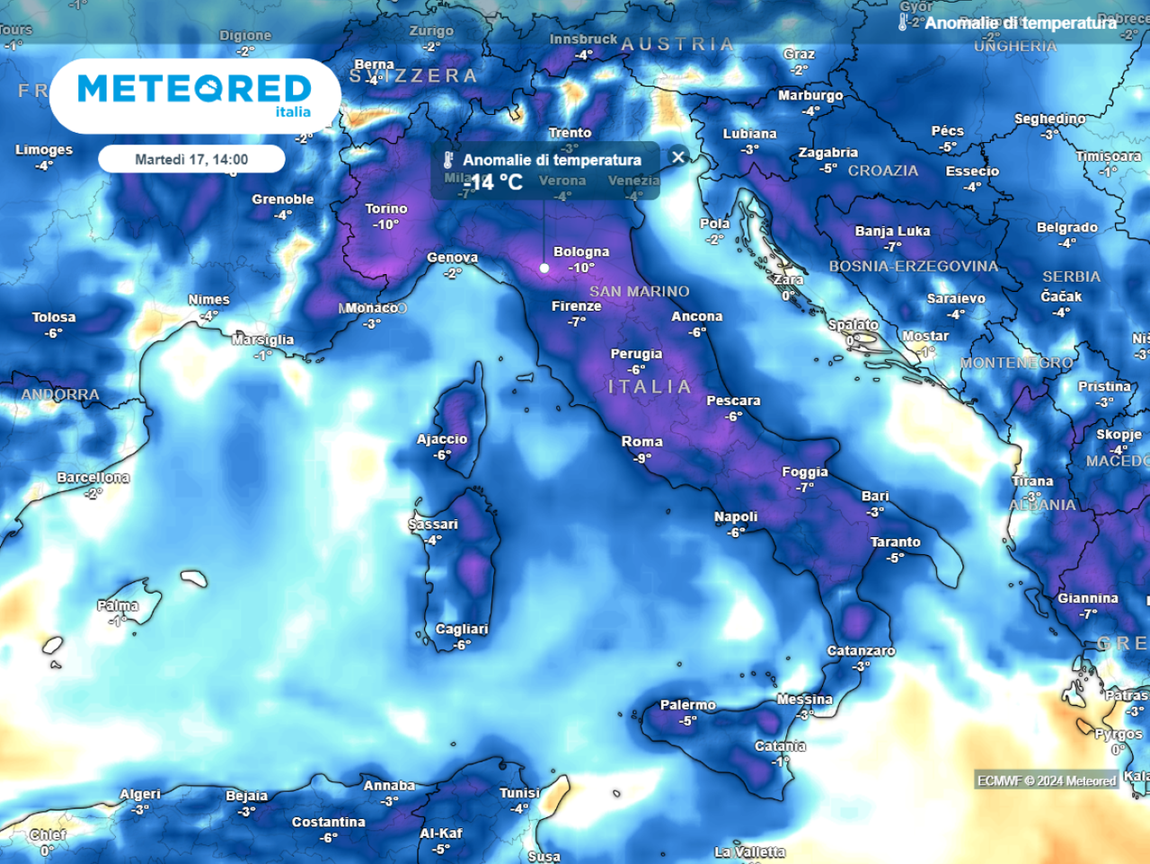 Che tempo ci sarà in Italia nei prossimi giorni? Rovesci, temporali e ...