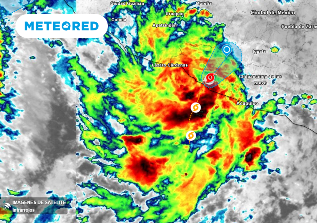 Ciclones tropicales comienzan a impactar en México