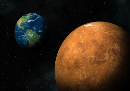 Venus And Earth Twin Planet