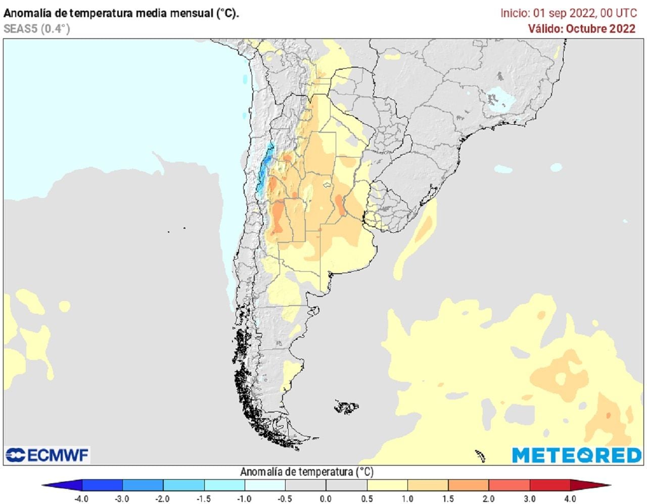 Clima primaveral se instala durante octubre en Chile