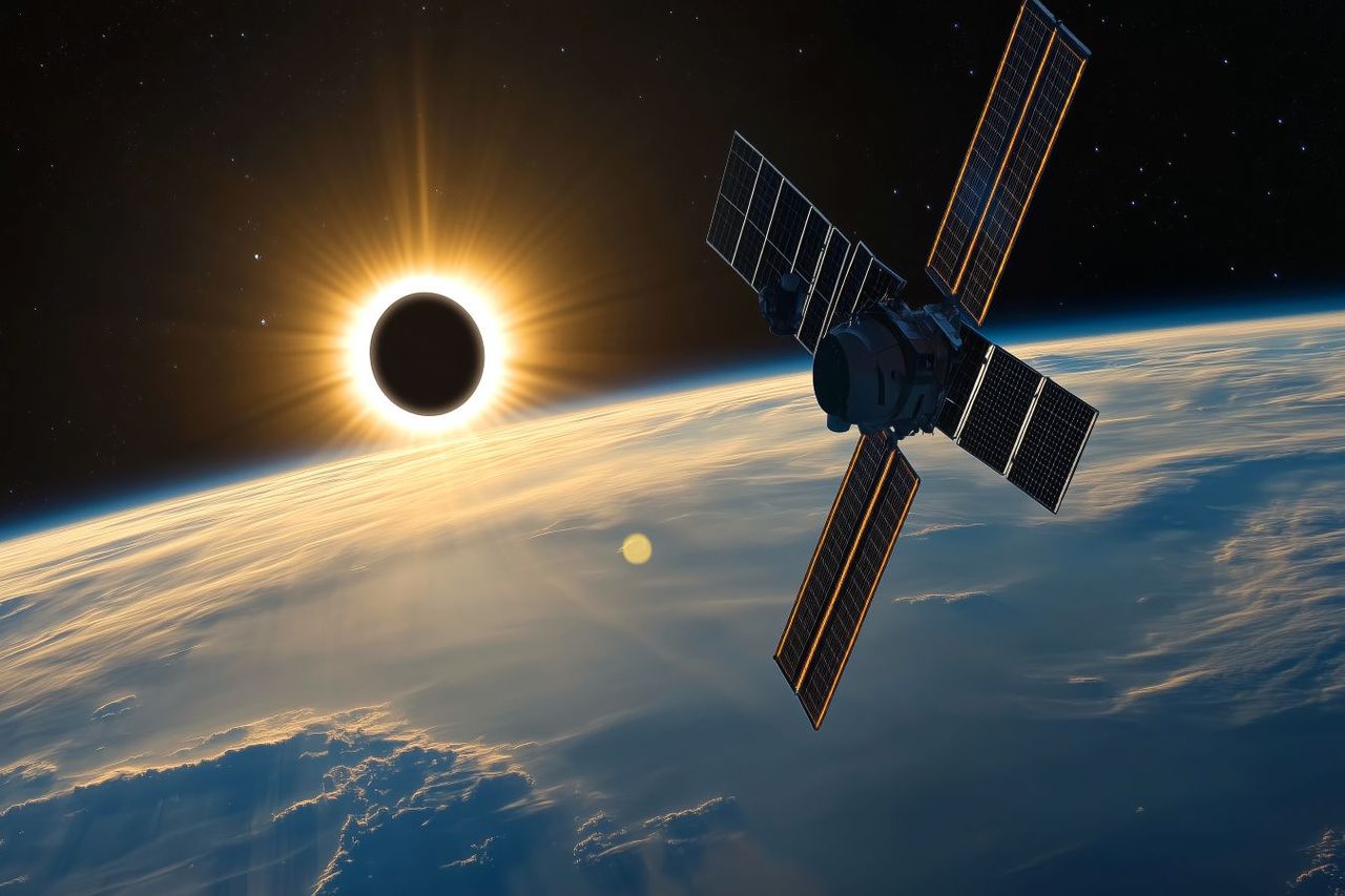 Come si è vista l'eclissi solare dallo spazio? Ecco come i satelliti meteorologici l’hanno catturata