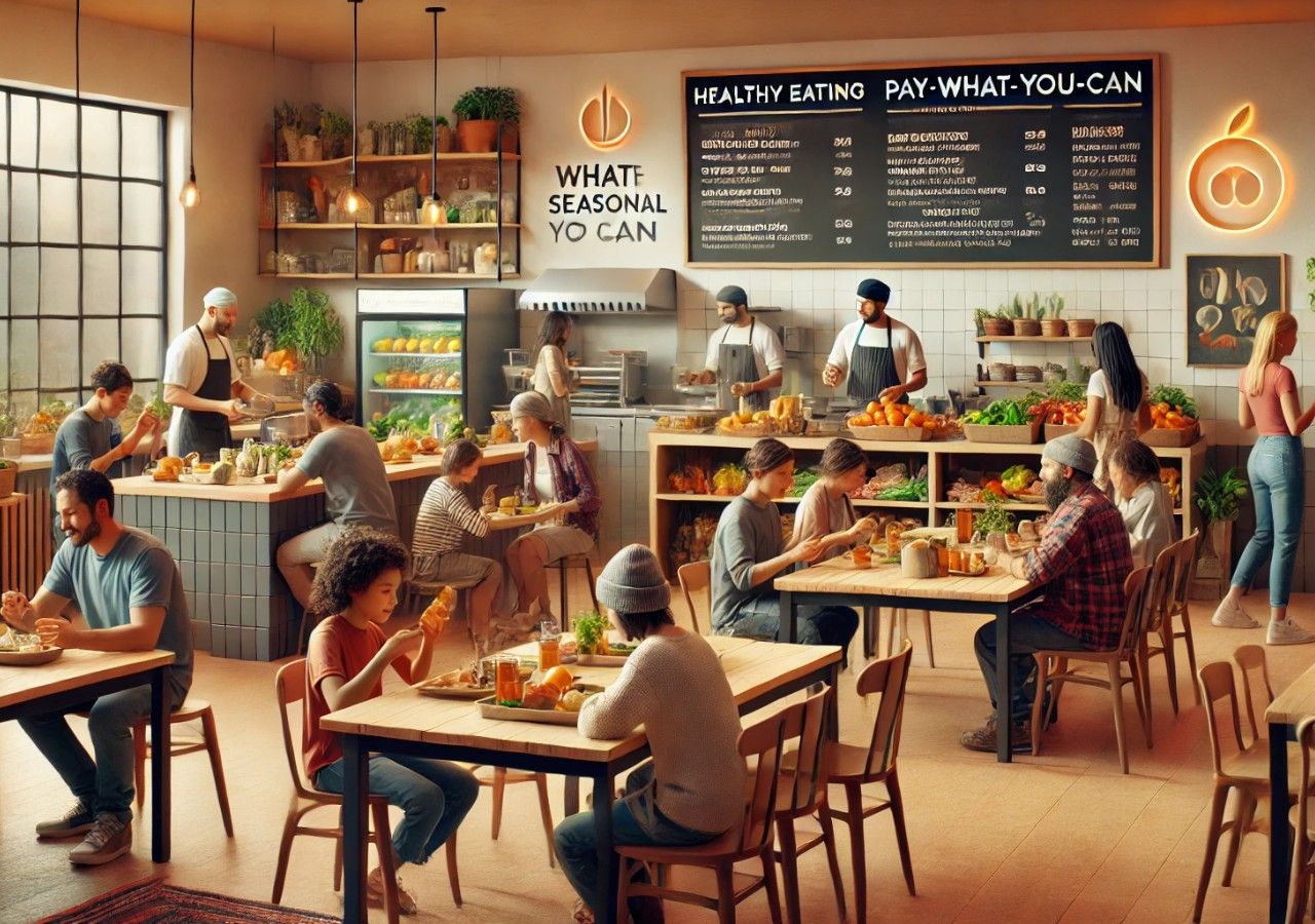 Community cafés offer meals higher in nutritional quality for those ...