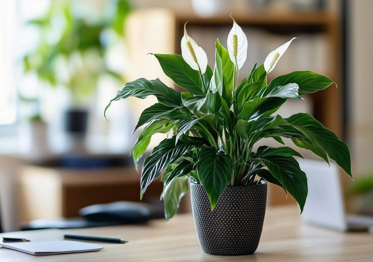 Die Pflege von Spathiphyllum oder Moses' Wiege: die Zimmerpflanze, die ...