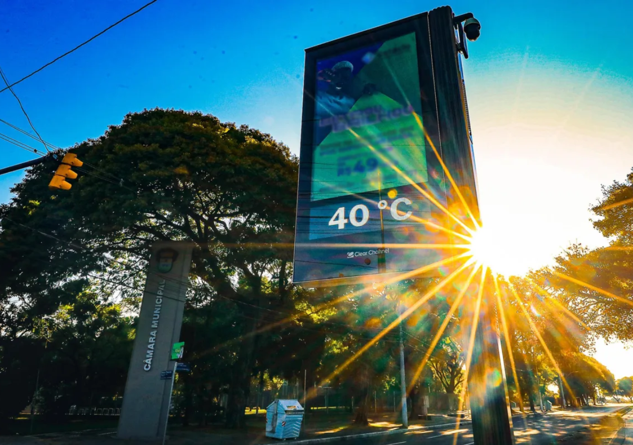 Confirmado! Ar quente se espalha por parte do centro-sul do Brasil nos ...