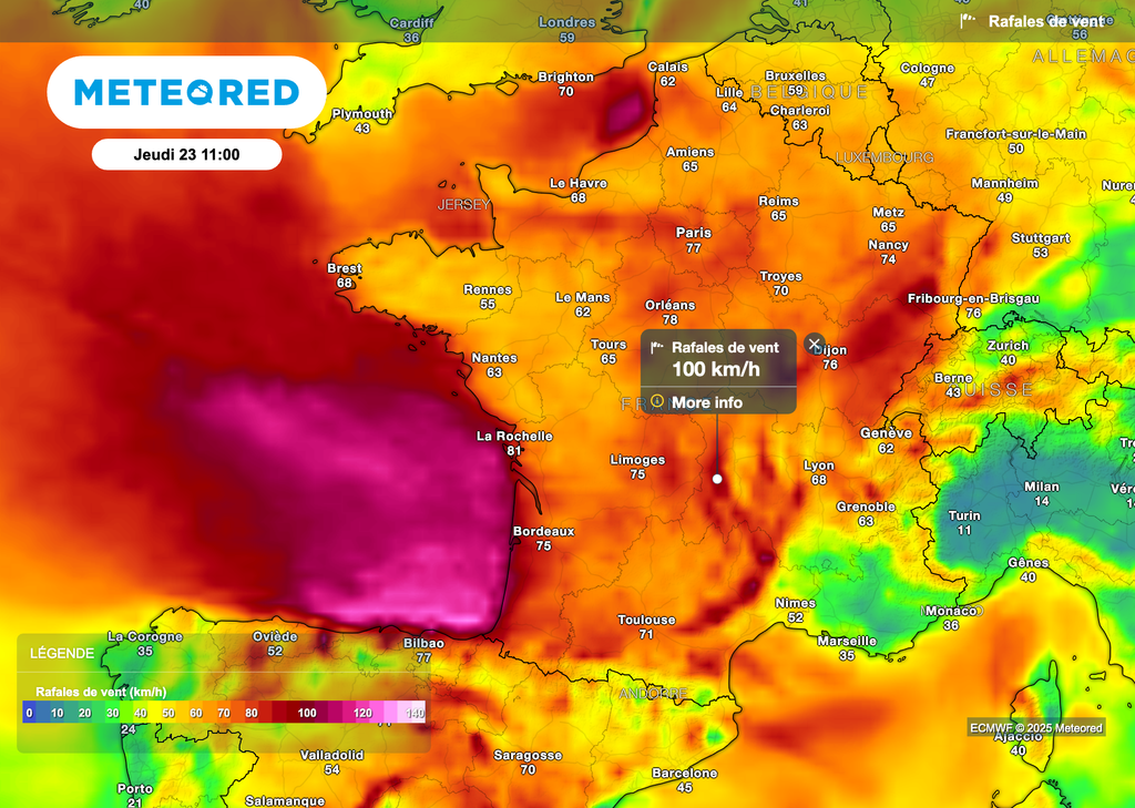Coup de vent, voire tempête : découvrez la liste des régions qui seront touchées par de ...