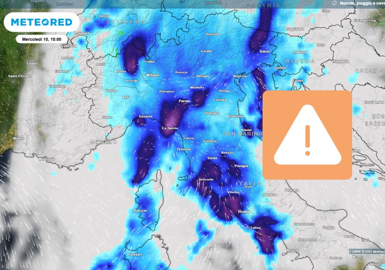 Meteo, attenzione al forte maltempo imminente: il giorno peggiore sarà mercoledì, temporali e ...