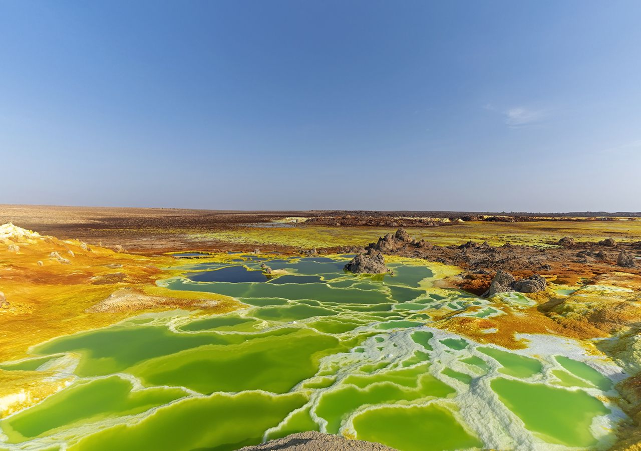 Danakil: un lugar infernal en la Tierra donde no podemos sobrevivir