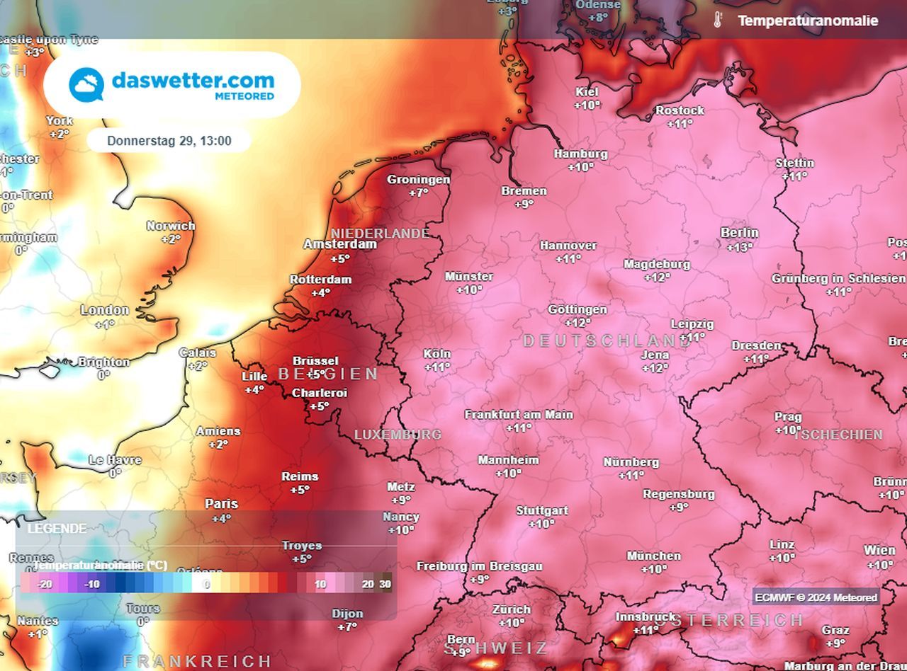 Das Wetter am Wochenende: Deutschland schwitzt weiter - bis 34°C am ...