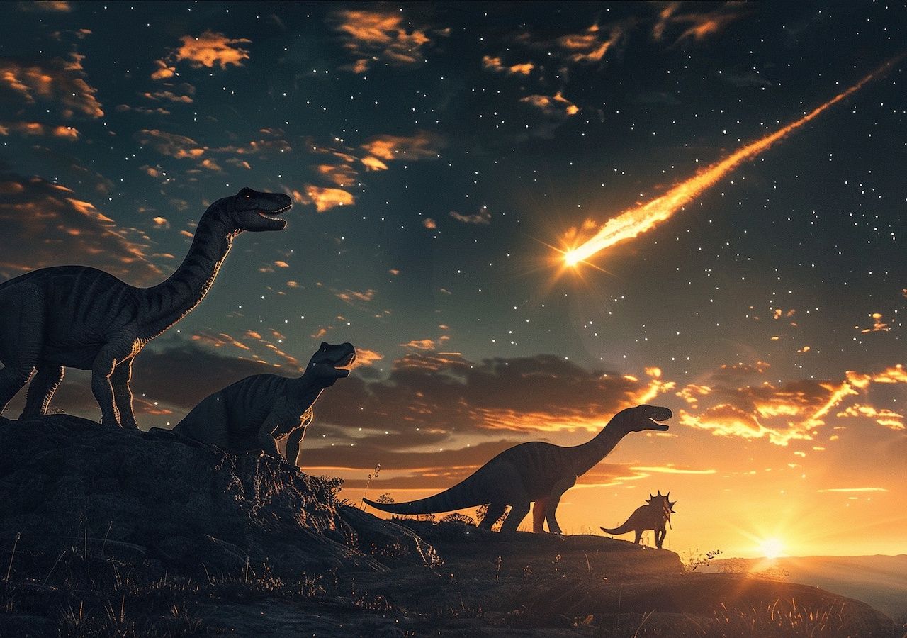 ¿Cuál es el origen del meteorito que con su impacto acabó con los ...