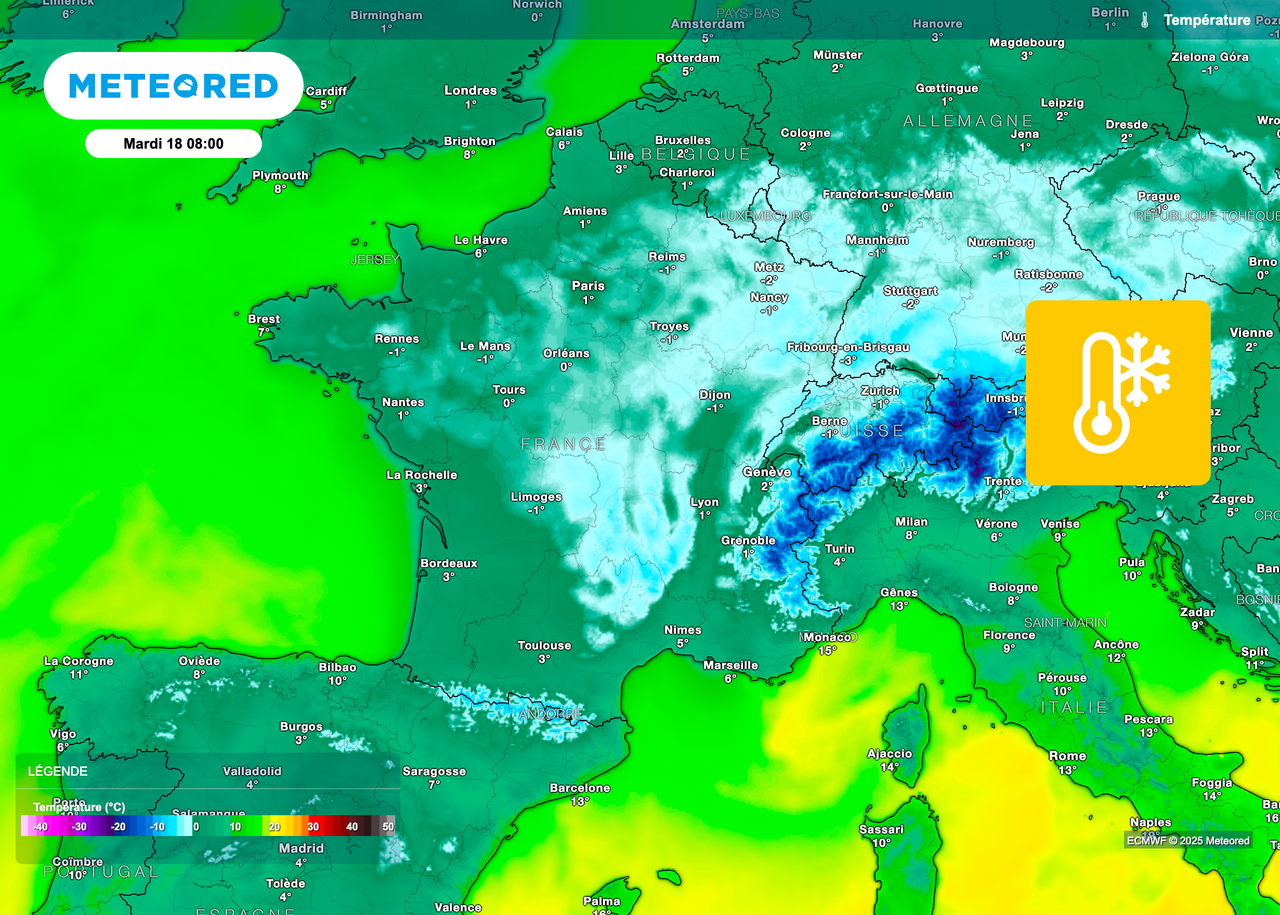 De la neige la semaine prochaine en France ? Voici les prévisions météo ...