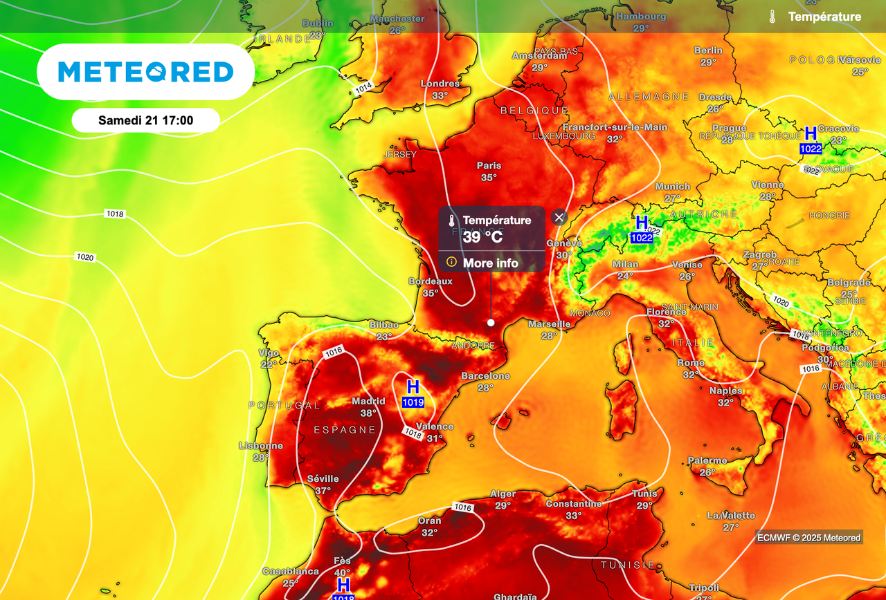 Dernière minute : canicule en France, Météo-France vient de placer 16 ...