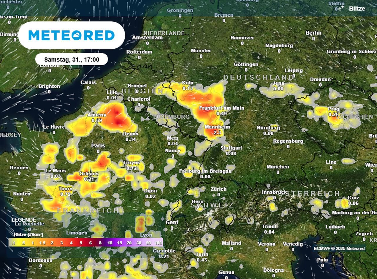 Deutscher Wetterdienst warnt vor Unwettern: Superzellen, Tornados & Starkregen – Deutschland ...
